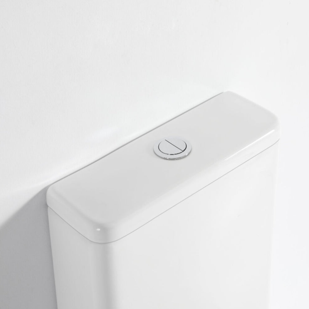 Unicasa London Gloss White Ceramic Back To Wall Toilet - Rimless Flush ...