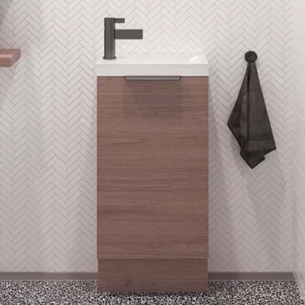 400-550*220*875mm Timberline OLLIE Single Bowl Floor Standing Vanity ...