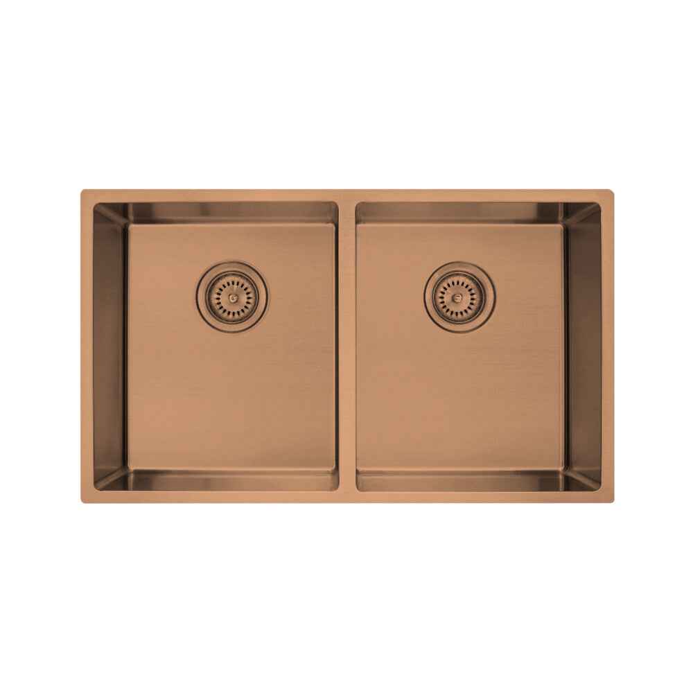 860*440*200*1.2mm MN Stainless Steel Copper Round Corner Double Bowl ...