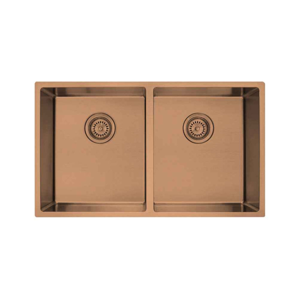 860*440*200*1.2mm MN Stainless Steel Copper Round Corner Double Bowl ...