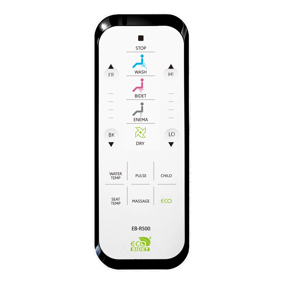 Eco Bidet R500 Mid-Range Retrofit Bidet Smart Toilet Seat Cover | HD Reno