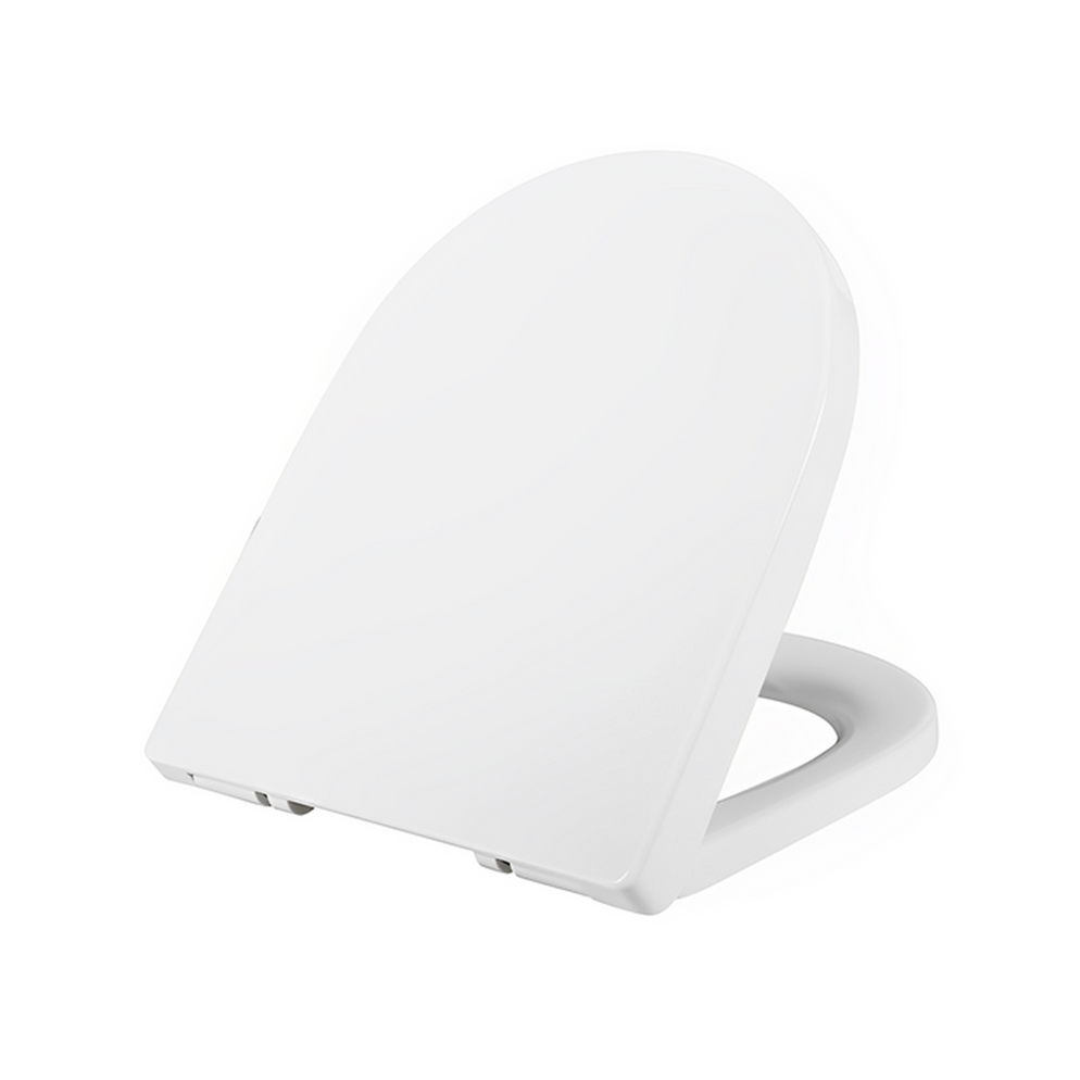 Poseidon Mercury Gloss White Ceramic Back To Wall Toilet - Box Rim ...